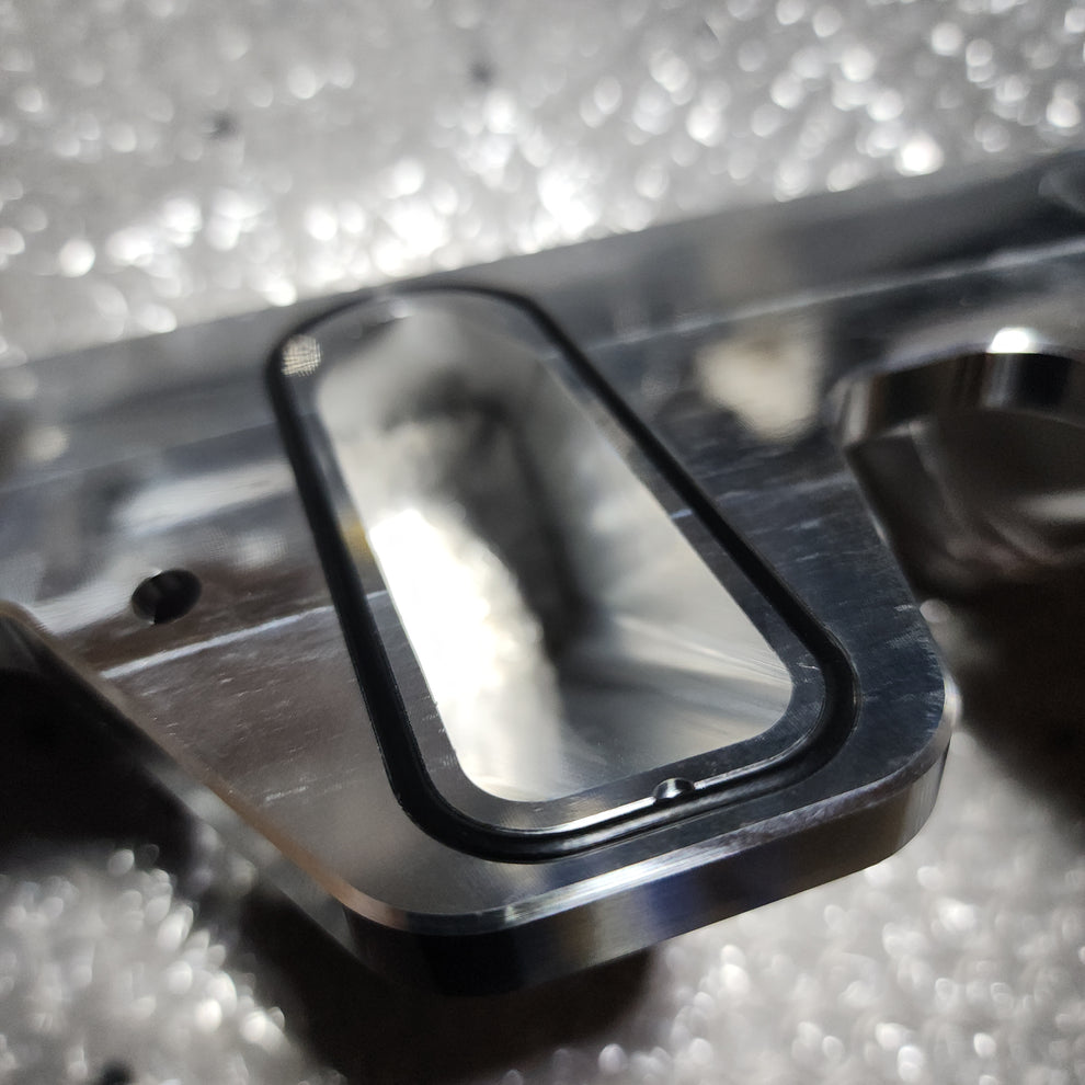 Billet Aluminum Adapters for Hellcat Supercharger to LS Engine Cathedr ...