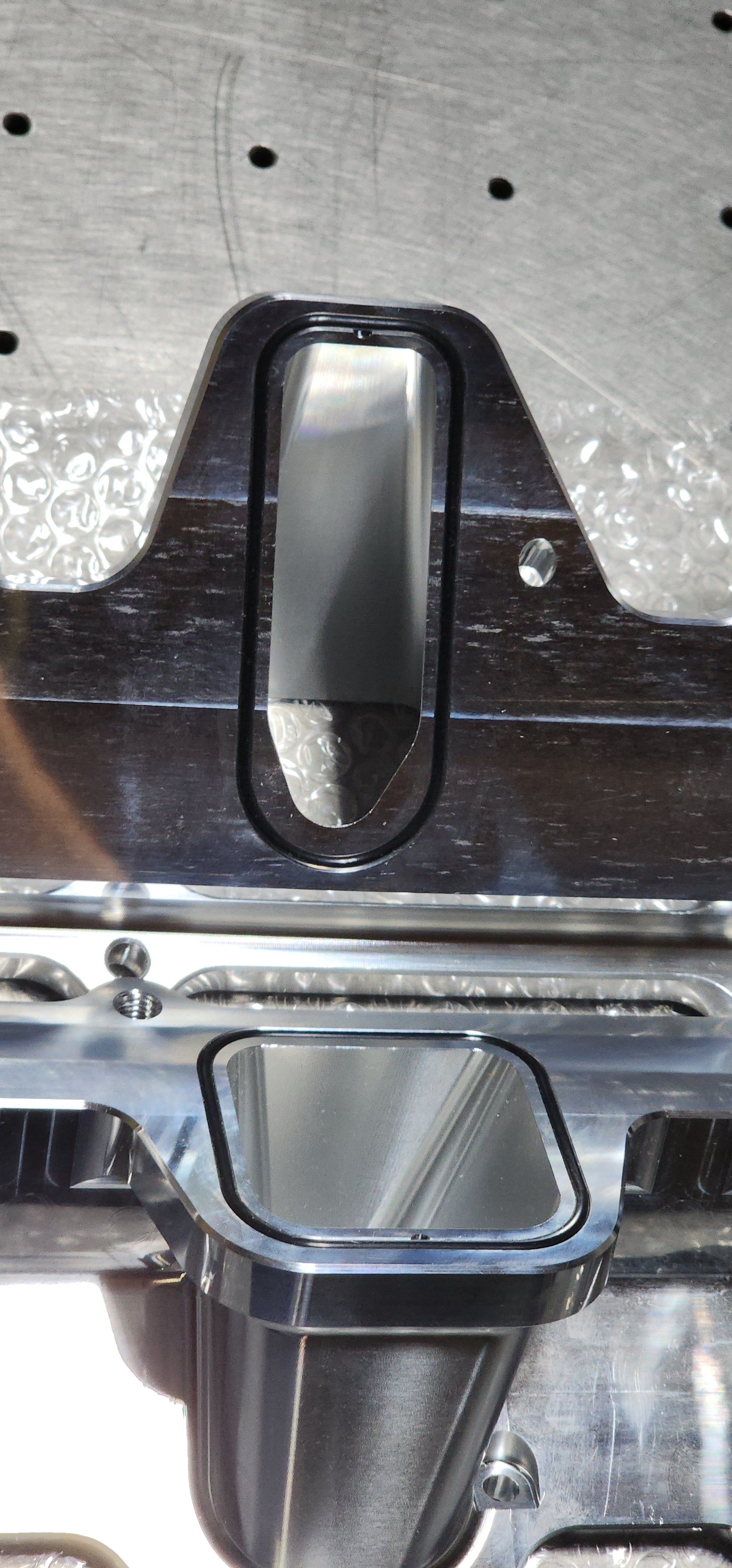 Billet Aluminum Adapters for Hellcat Supercharger to LS Engine Cathedr ...